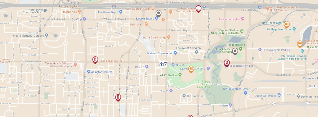 817 Hotel in Arlington Texas near AT&T Stadium (Cowboys Stadium) and ...